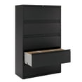 Hirsh 42 inch Wide 5 Drawer Metal Lateral File Cabinet for Home and ...