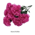 Artificial Carnation Flowers Orange Plastic for Home Decor Desktop ...