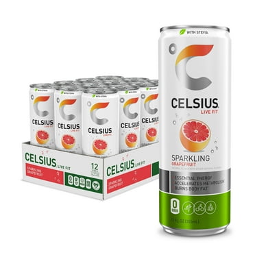 CELSIUS BCAA +Energy Sparkling Post-Workout Recovery & Hydration Drink ...