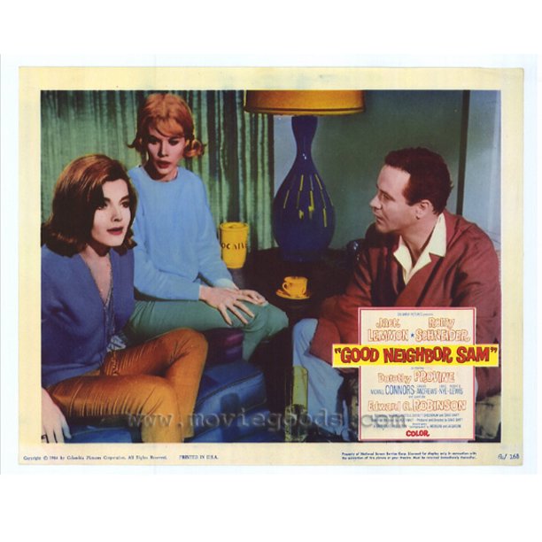 Good Neighbor Sam - movie POSTER (Style E) (11" x 14") (1964) - Walmart ...