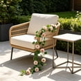 Bwomeauty Holiday Gifts, Multi-layered Peony And Begonia Leaf Vines And ...
