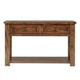 Weston Home Burleson Brown Cherry Finish Sofa Table - Walmart.com