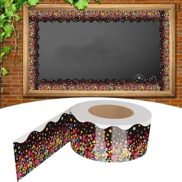6 Rolls of Classroom Bulletin Board Borders Decorative Border Decors ...