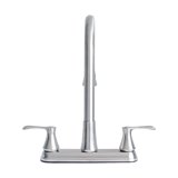 Free Shipping! WMF-8201ZNL-CP - Hybrid Metal Deck Kitchen Sink Faucet ...