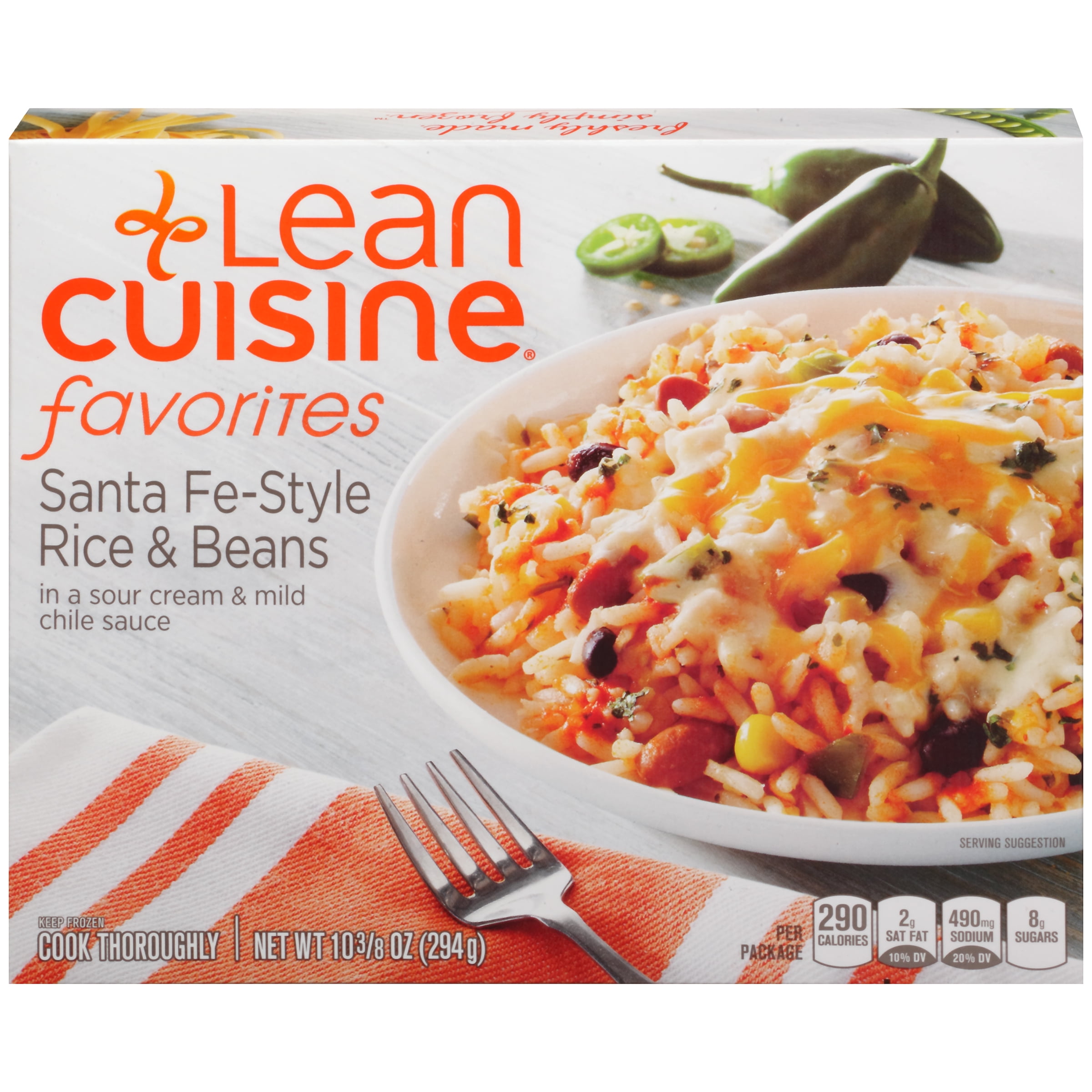 Pack of 12, Lean Cuisine, Santa Fe Style Beans and Rice, 10.375 oz ...