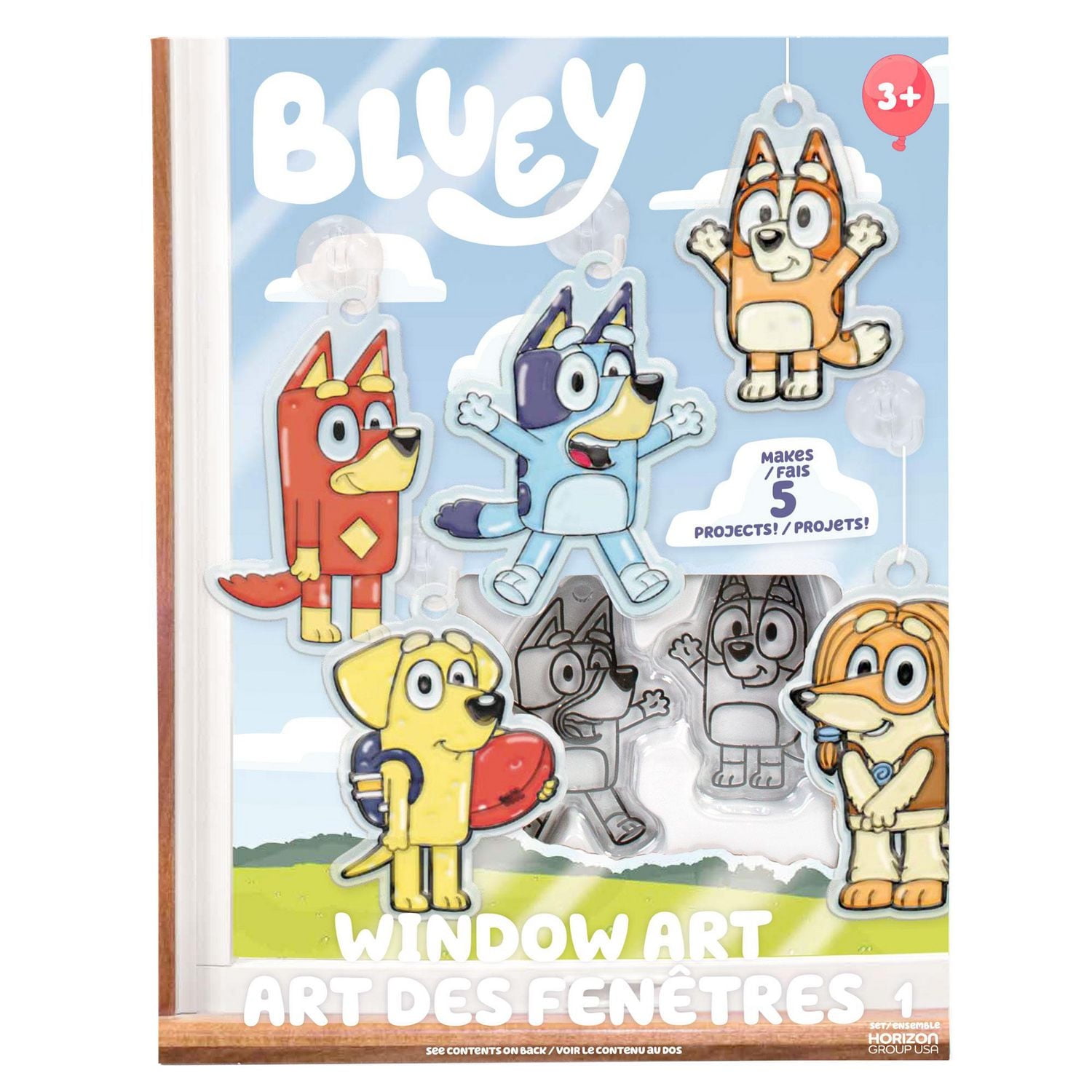 Click here for Bluey Blu Window Art prices