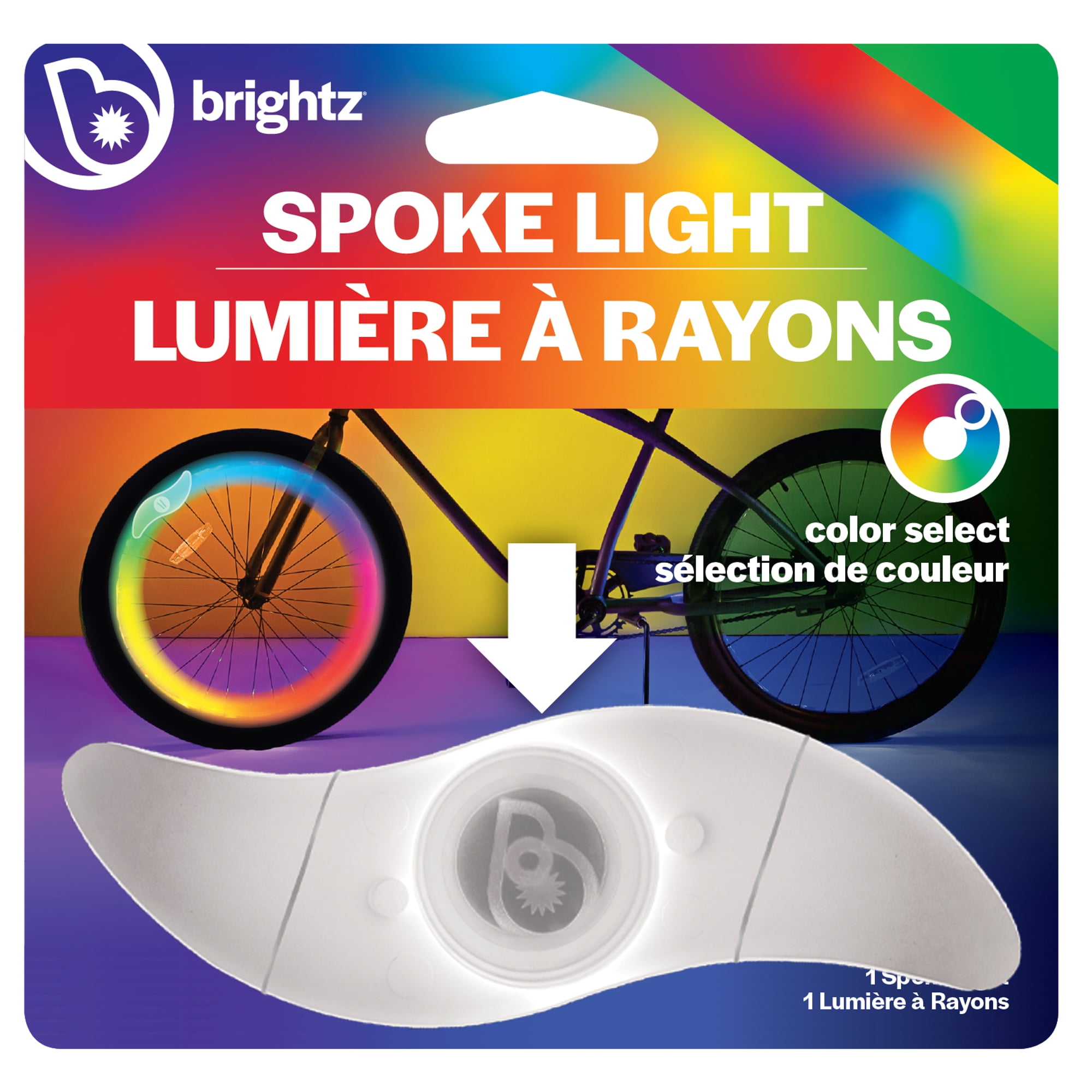 Click here for Brightz Spoke Light Color Select Bike Spoke Light prices