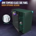 VETROO AL800 Full Tower E-ATX PC Computer Case w/Door Opening Design ...