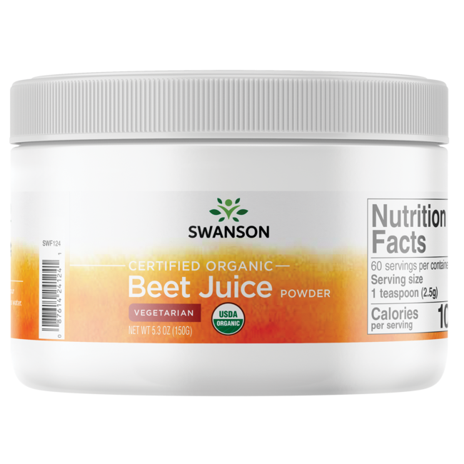 Swanson Certified Organic Beet Juice Powder 5.3 oz Powder - Walmart.com