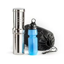 Go Berkey Water Purifier Kit - Steel Filter System, Sport Bottle ...