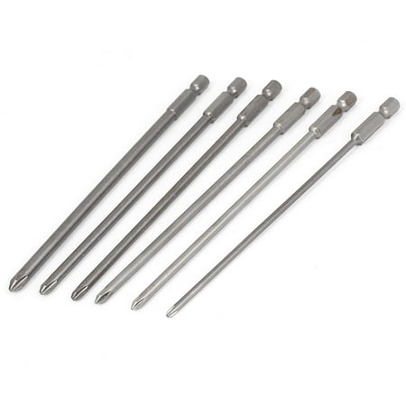 150mm Long Round Shaft Magnetic Phillips Electric Screwdriver Bits Set ...