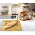 RoyalHouse Large Bamboo Bread Cutting Board with Crumb Tray - Walmart.com