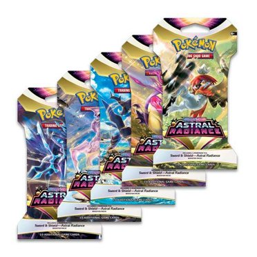 Pokemon Random Booster Cards, Pack of 3 - Walmart.com