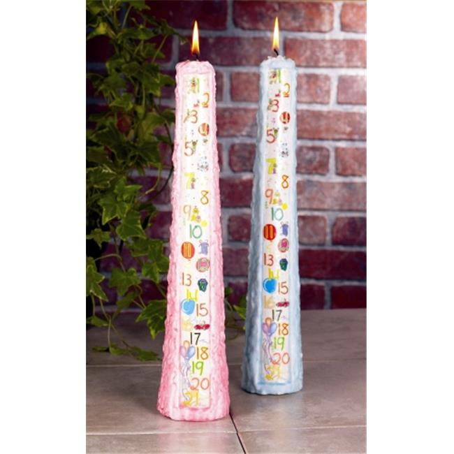 Biedermann & Sons Tall Blue Birthday Candle - Walmart.com