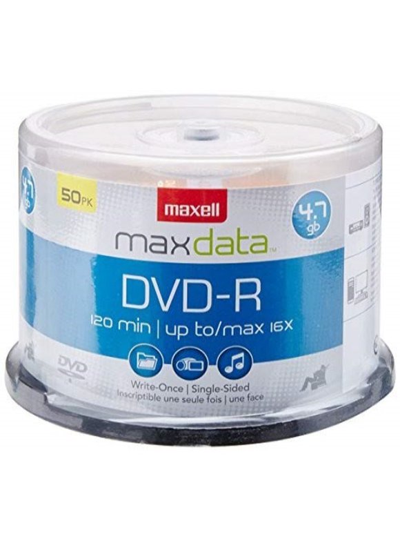 Blank DVD-R Discs in Blank Media - Walmart.com
