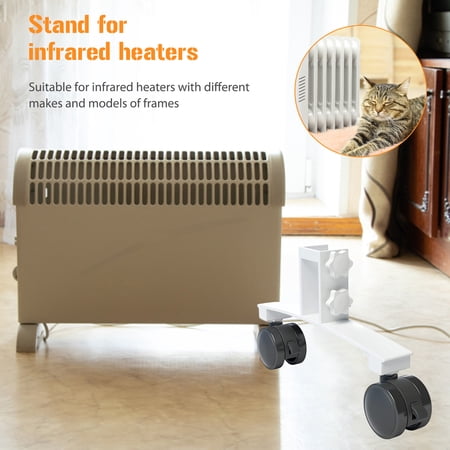 TB&W Metal Heater Base Brackets Movable Heater Legs Stands Heating ...