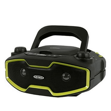 JENSEN Portable Boombox, Stereo Cassette Recorder & CD Player, AM/FM ...
