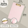 Walmart's Pink PU Leather Folding Clipboard Stand and Document Holder ...