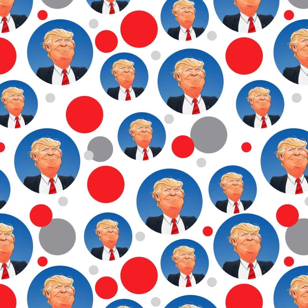 Happy Donald Trump Make America Great Premium T Wrap Wrapping Paper Roll