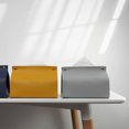 1Pc Yellow Tissue Box Storage Case Wide Capacity Paper Towel Container ...