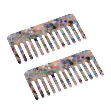 Vocoste Wide Tooth Comb Acetate Wide Comb for Curly Hair Thick Hair Wet Hair 5.31"x2.36 ...