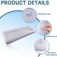 2 Pack Inflatable Serving Bars Ice Buffet Salad Serving Trays, 53 * 25 ...