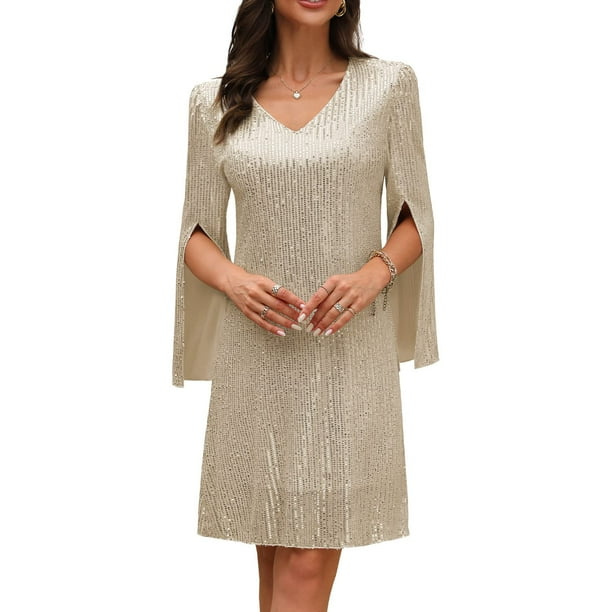 Vestido COOAN para invitadas a una boda, cóctel y formal, encaje y ...