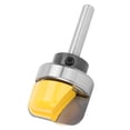 BIMZUC Round Nose Bit Core Box Bit Double Arc Face Mill Woodworking ...