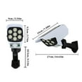 Solar Lights Outdoor Outdoor Surveillance Camera Solar Sensor Wall ... Solar Lights Outdoor Outdoor Surveillance Camera Solar Sensor Wall ...