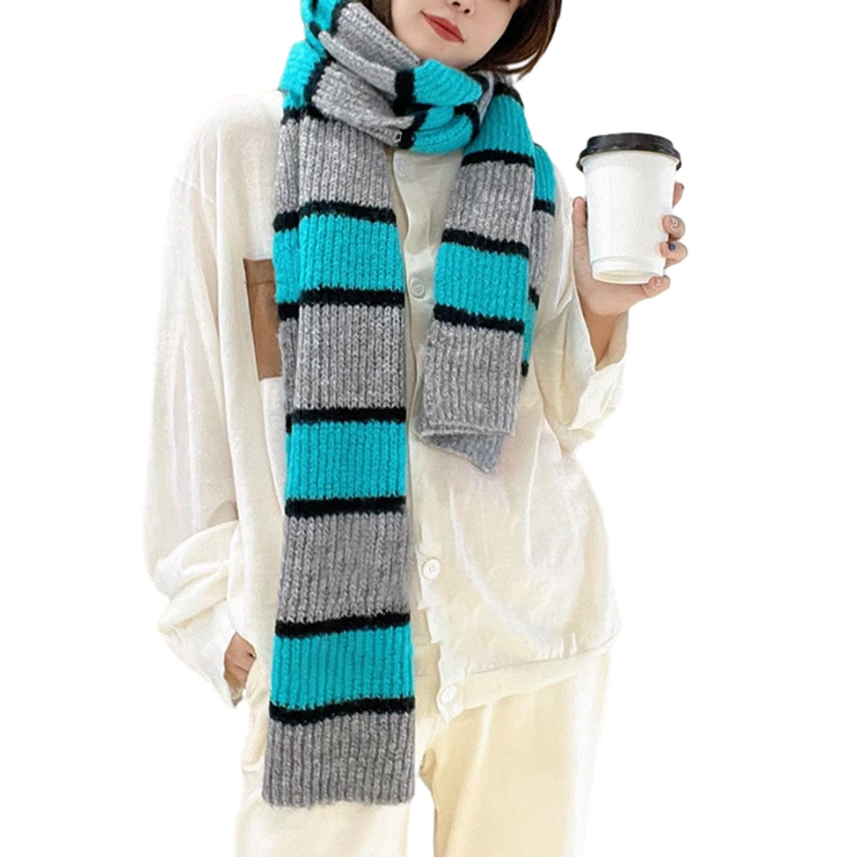 Click here for Leining Women And Mens Winter Thick Knit Wrap Chun... prices