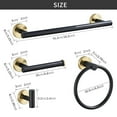 Axioma Bathroom Hardware Set Hand Towel Bars Toilet Paper Storage Rack ...