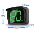 Car Speedometer HUD Head Up Display KMH Digital Speed Meter Gauges USB ...