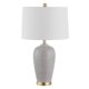 SAFAVIEH Kline 26 in. Modern Table Lamp with USB Port, Grey - Walmart.com