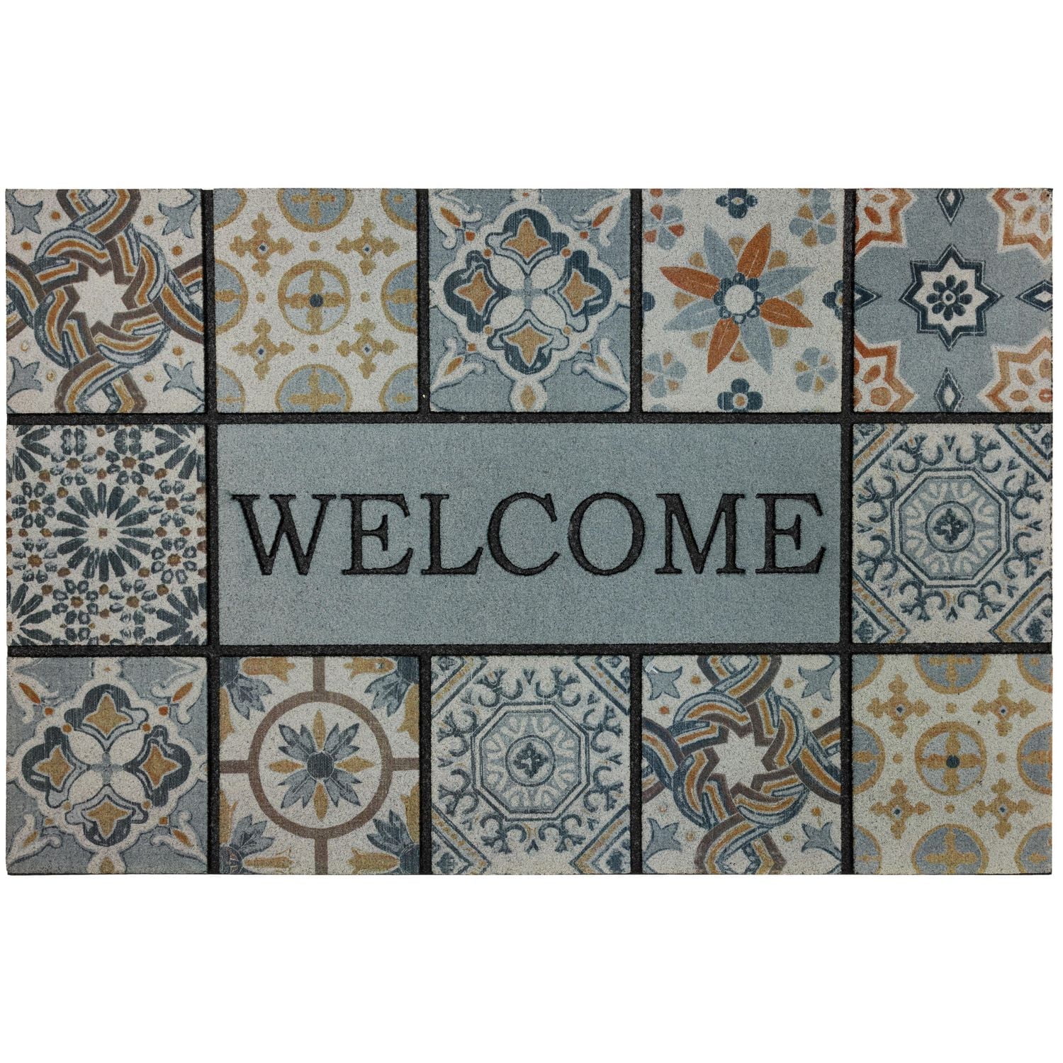 Click here for Mohawk Home Patina Tiles Polyester Door Mat 111 X... prices