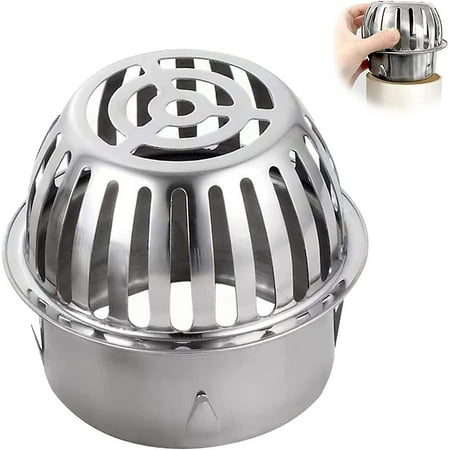 HEIBIN Stainless Steel Convex Floor Drain, 1 Pcs Drain Filter Gutters ...