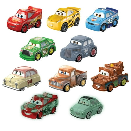 Disney/Pixar Cars Mini Racers 10-Pack, #4 - Walmart.com