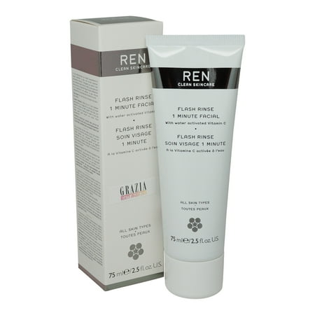 REN - REN Skincare Flash Rinse 1 Minute Facial - 2.5 Oz - Walmart.com ...