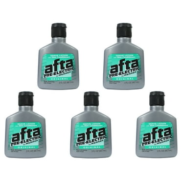 Afta Pre-Electric Razor Shave Lotion, Original 3 oz - Pack of 6 ...
