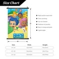 Bubble Guppies Black Plastic Shaft Hanging Poster Canvas Wall Hanging ...