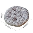 16 Inch Thick Round Floor Cushion | Extra Soft Tatami Mat | 40x40x8cm ...