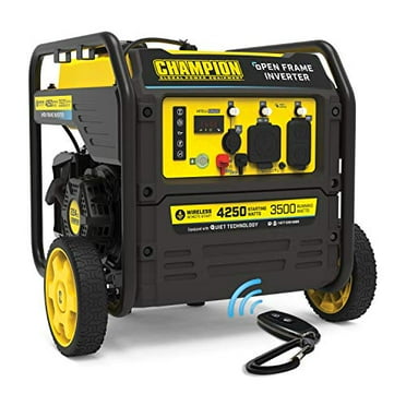 Champion Power Equipment 6250-Watt Open Frame Inverter with Quiet ...