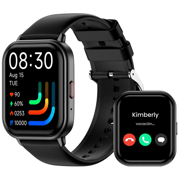 Reloj Inteligente Smartwatch Bluetooth Llamada Alexa Negro BLOOSOM ...