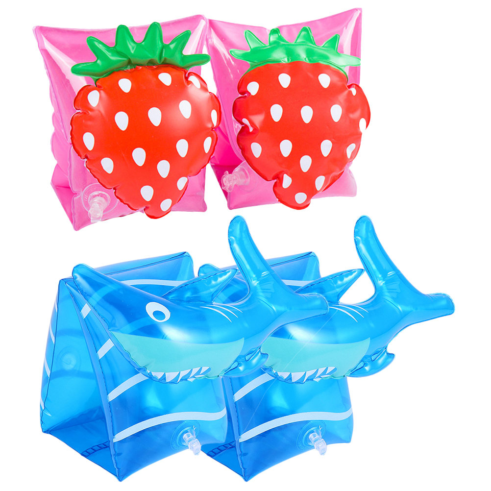 NUOLUX 2 Pairs Inflatable Children Arm Swimming Rings Arm Floats ...