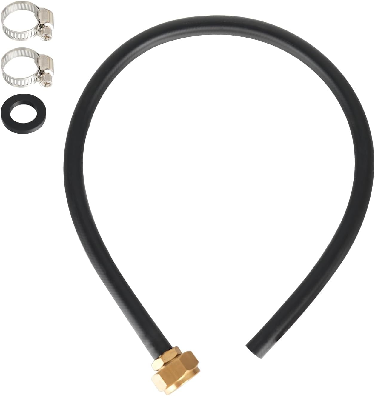 TRAHOO-Garden Hose 2.4 ft x 3/4" Leader Hose, Short Water Hose Heavy ...