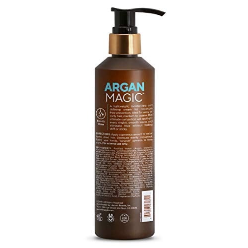 ARGAN MAGIC Defining Curl Cream - Mejora las ondas y los rizos a la vez ...