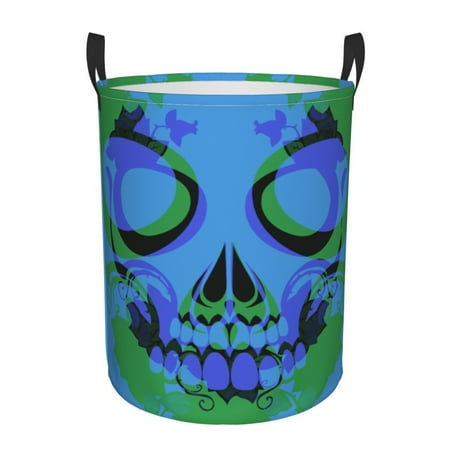 DouZhe Waterproof Collapsible Large Laundry Baskets, Evil Art Death ...