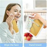 GZHJMY 2 Pack Ice Cream Cone Washcloths – Soft Face Towels, Gym Towels ...