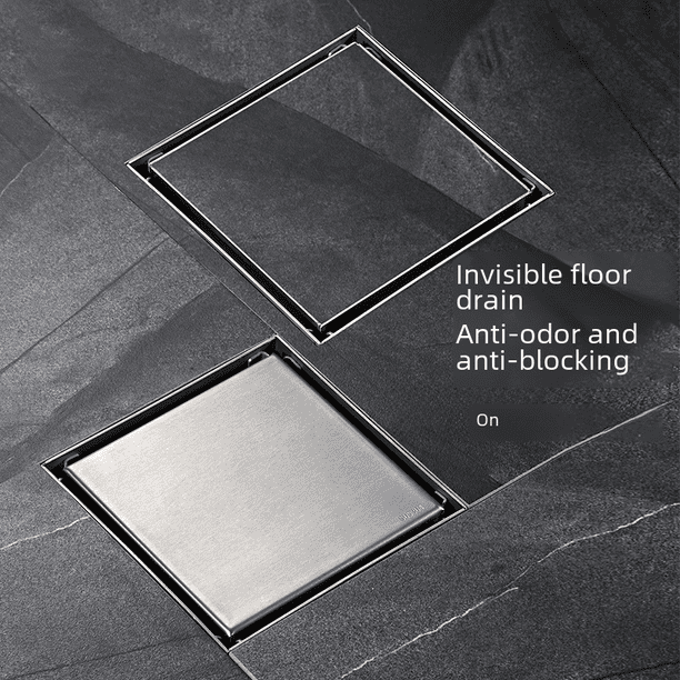 Drenaje de piso de acero inoxidable de 304 de espesor, drenaje de piso ...