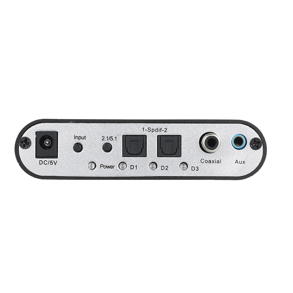 5.1 Channel AC3/DTS Audio Gear Digital Surround Sound Decoder HD player ...