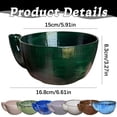 CHENjy Self Spinning Berry Washing Bowl, Automatic Swirling Colander ...